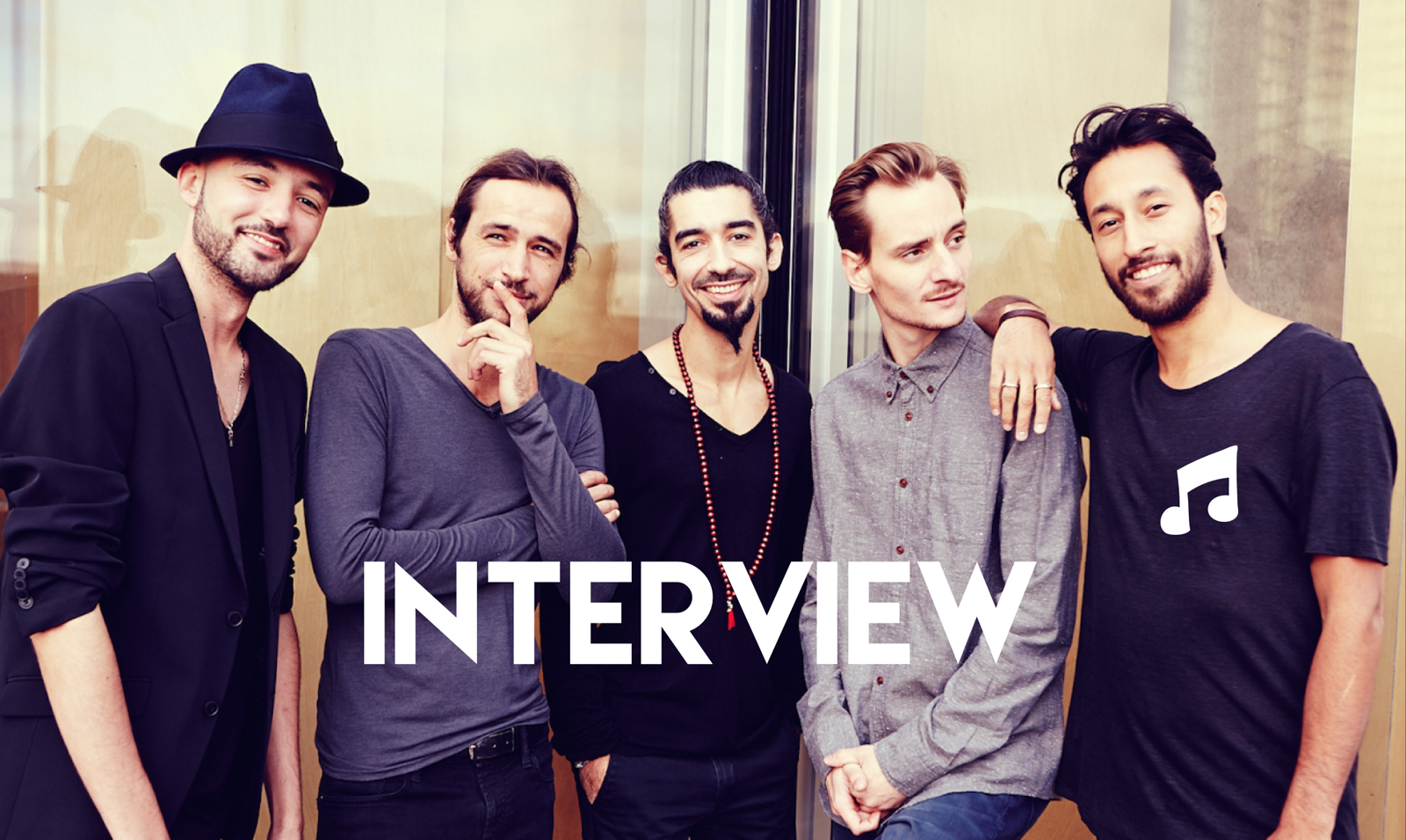 Le groupe Namasté en interview-selfie - des albums à gagner