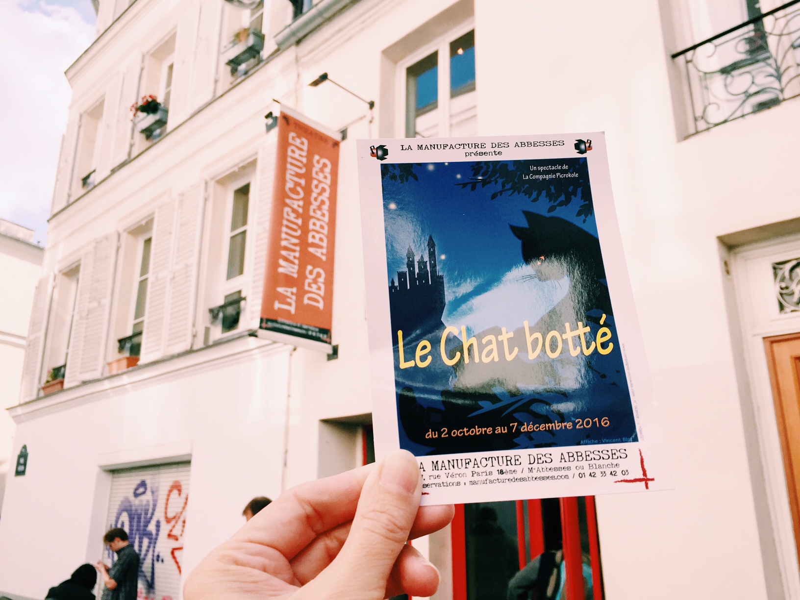 Le Chat Botté @ la Manufacture des Abbesses : poétique & délicat